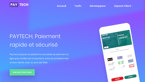 PayTech | Plateforme de paiement en ligne Orange Money - Wari - joni ...